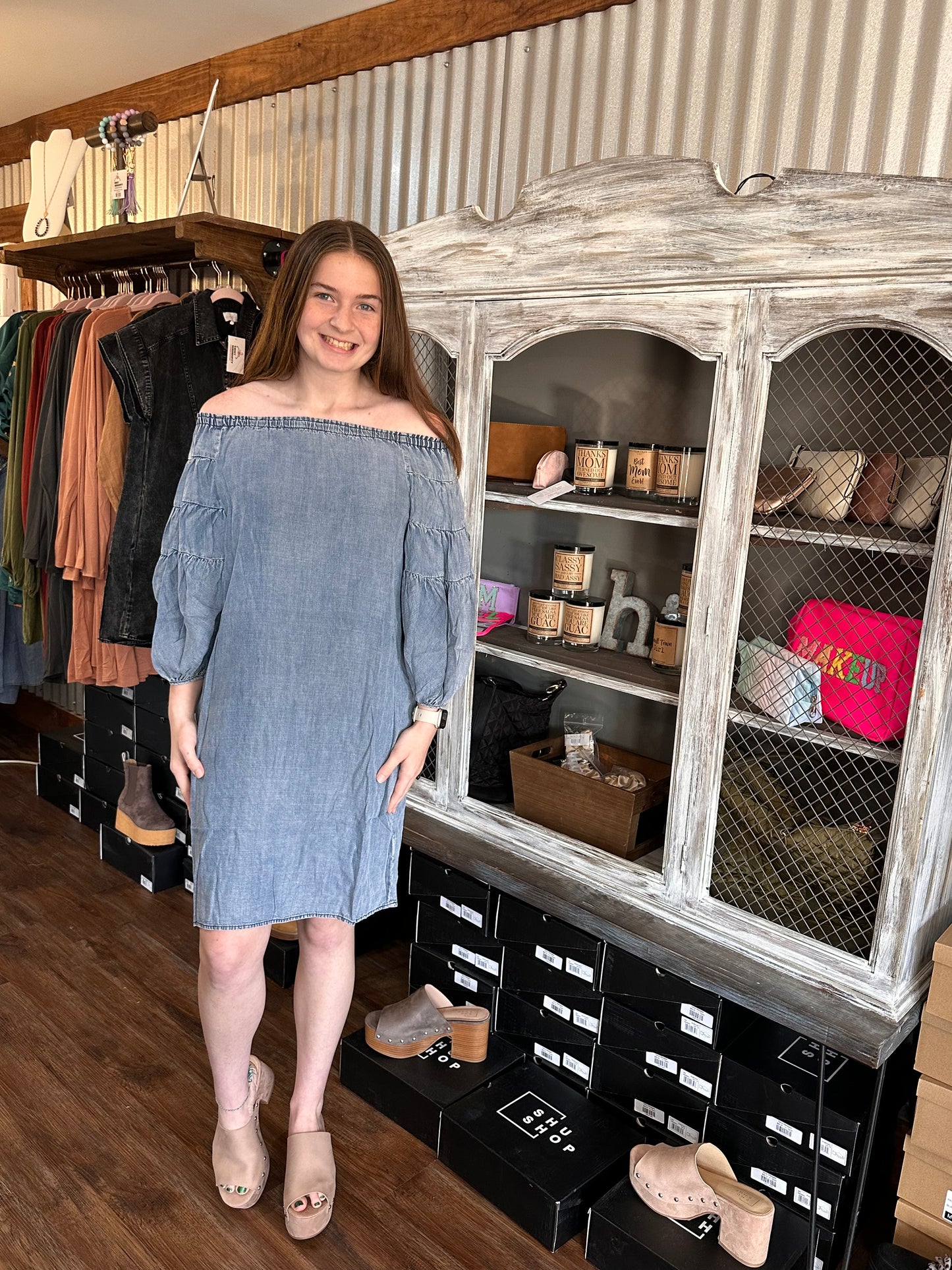 Denim Delight Dress – Sweet Serendipity