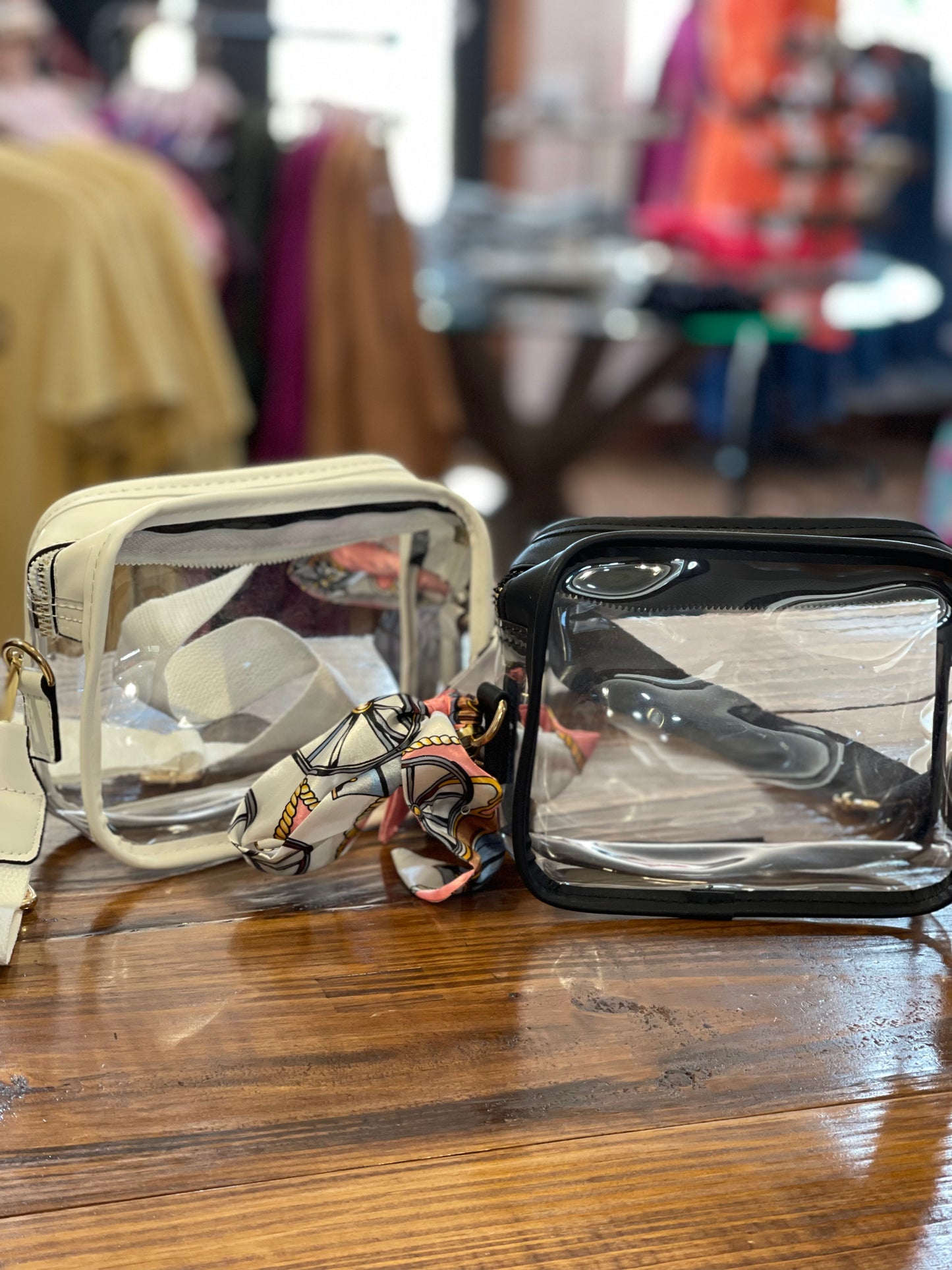 Clear Rectangle Bag – Sweet Serendipity