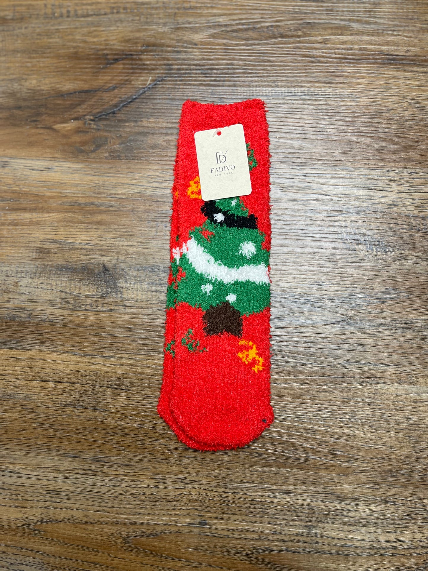 Fuzzy Christmas Socks – Sweet Serendipity