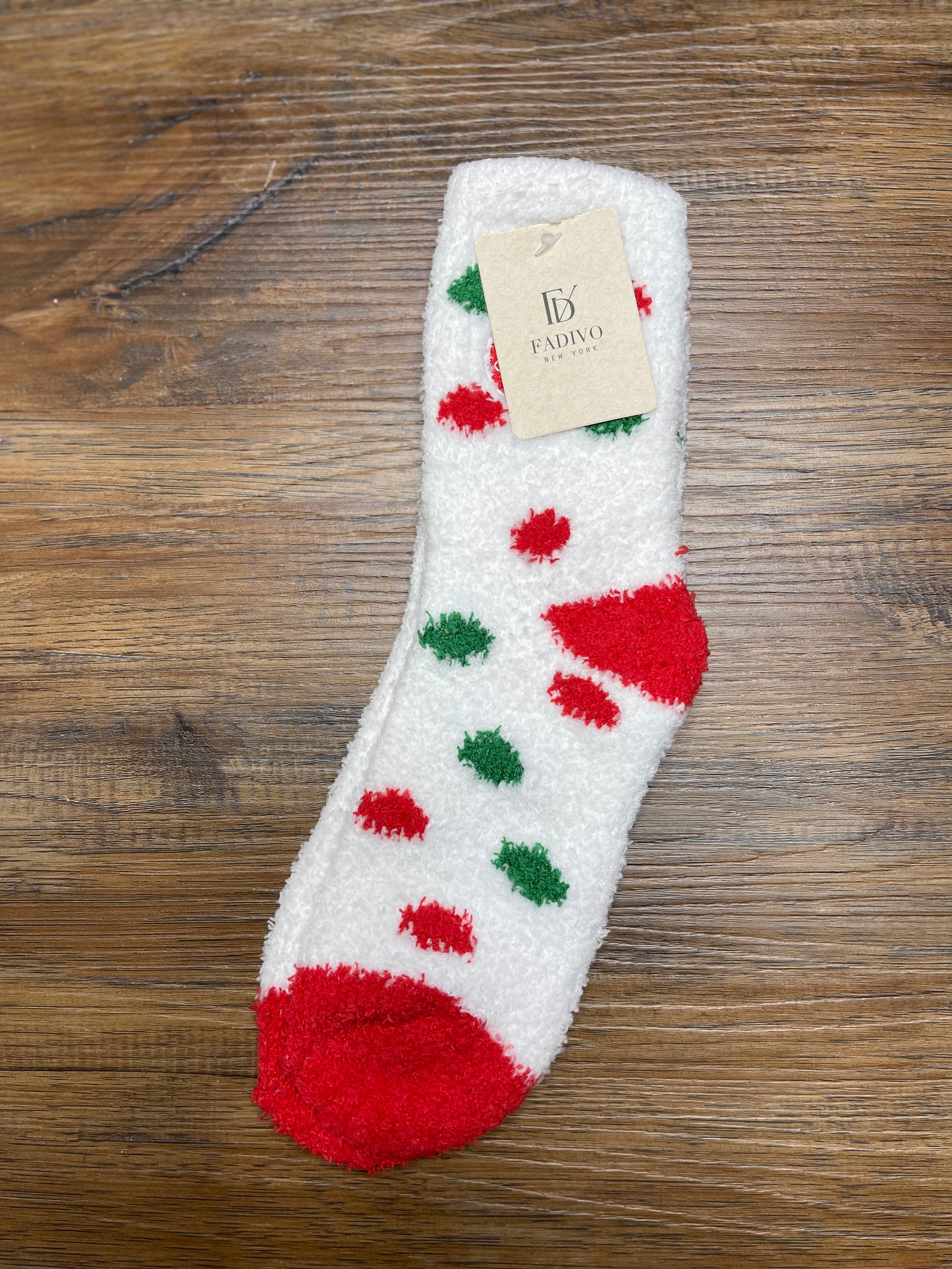 Fuzzy Christmas Socks – Sweet Serendipity