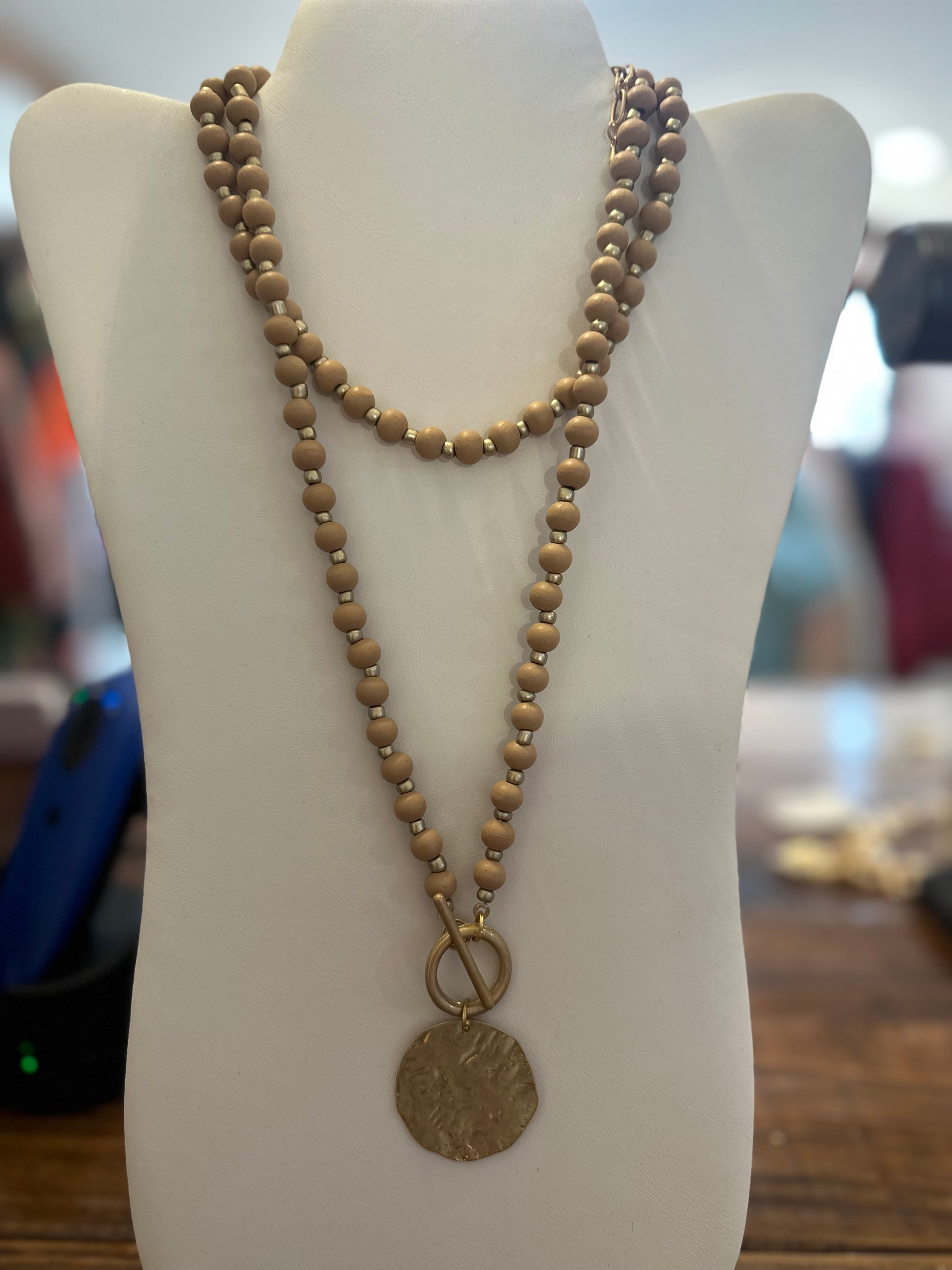 Round wood ball chain – Sweet Serendipity